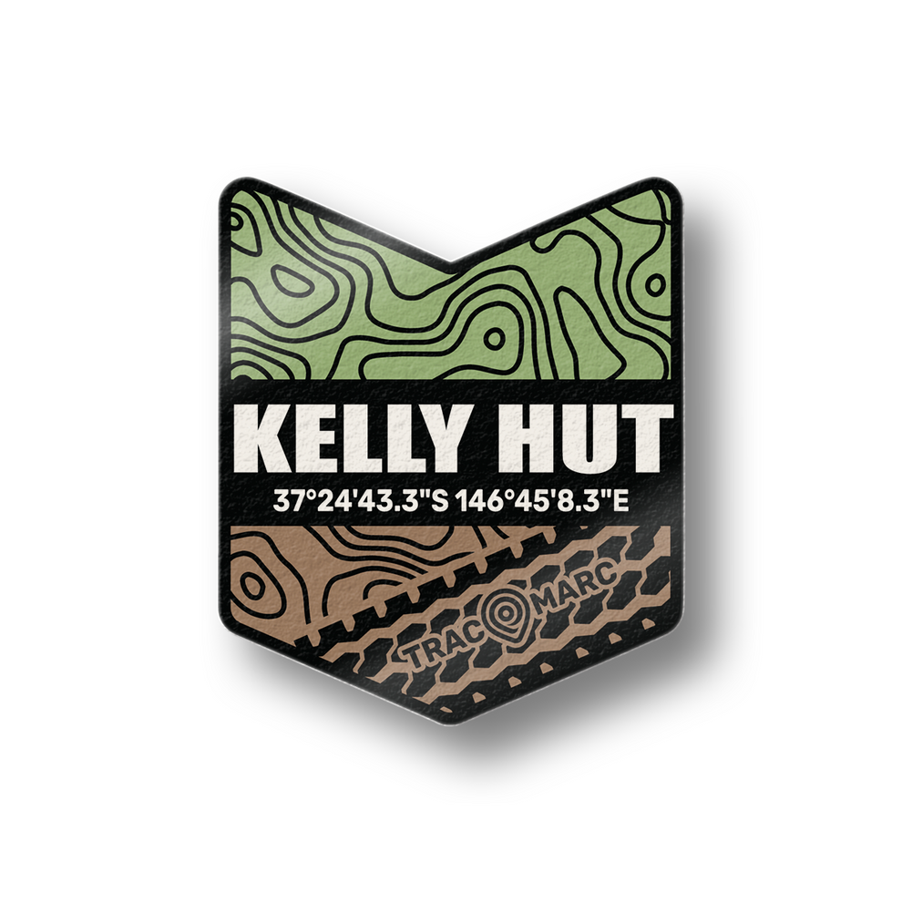Kelly Hut 4WD Sticker – TracMarc