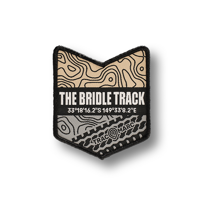Bridle Track 4WD Patch – Woven Adventure Badge – TracMarc